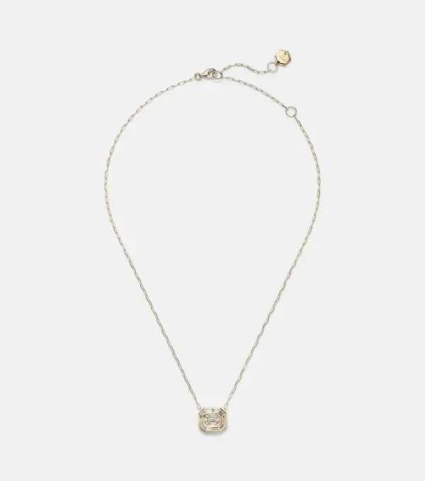 Shay Jewelry Illusion Diamond Pendant Necklace - Gold
