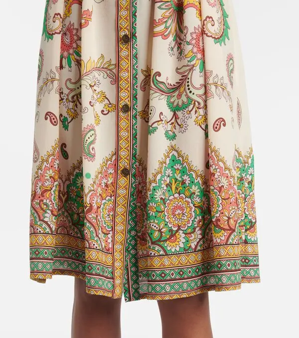 Etro Paisley Midi Dress - Multicoloured