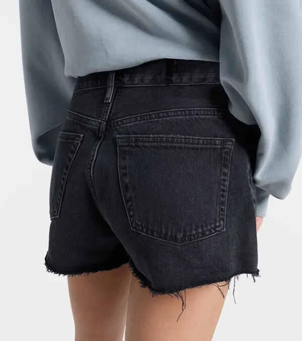 AGOLDE Parker Vintage Distressed Denim Shorts