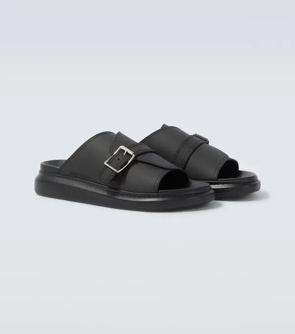 Alexander McQueen Hybrid Sandals - Black