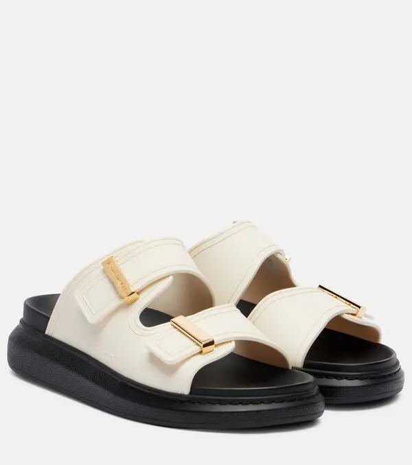 Alexander McQueen Hybrid Sandals - White