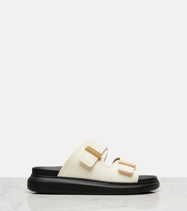 Alexander McQueen Hybrid Sandals - White