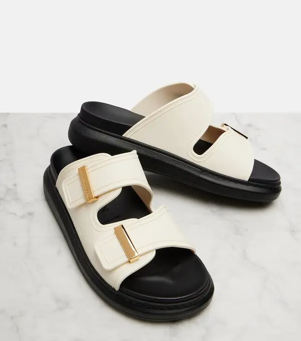 Alexander McQueen Hybrid Sandals - White