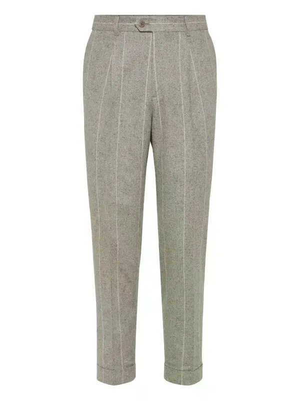 Brunello Cucinelli Striped Trousers