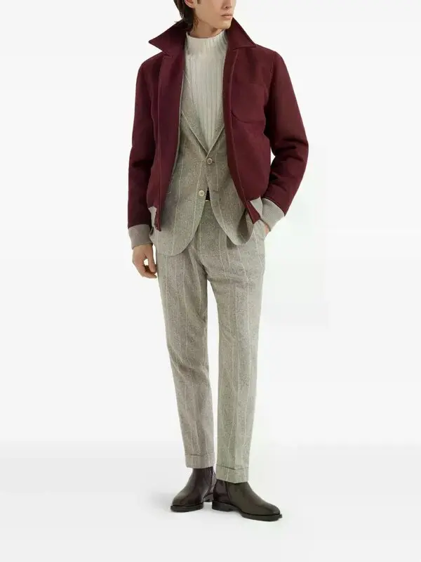 Brunello Cucinelli Striped Trousers