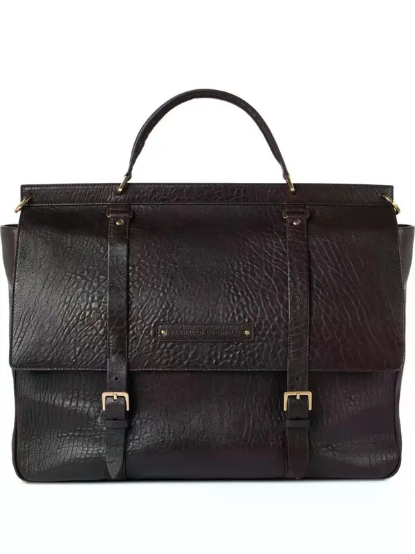 Brunello Cucinelli Leather Briefcase - Brown