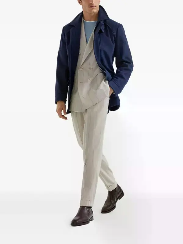 Brunello Cucinelli Pinstripe Tailored Trousers