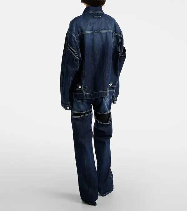 JEAN PAUL GAULTIER Hooded Denim Jacket