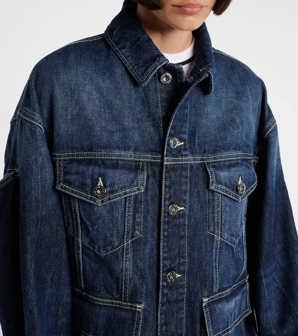 JEAN PAUL GAULTIER Hooded Denim Jacket