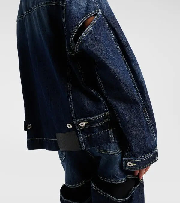 JEAN PAUL GAULTIER Hooded Denim Jacket