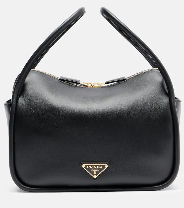 Prada Darling Leather Tote - Black