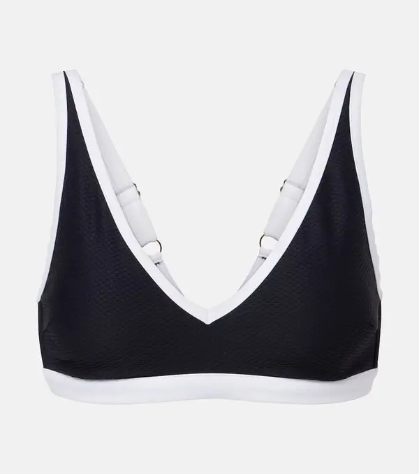 Heidi Klein Pampelonne Bikini Top - Black
