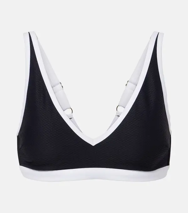 Heidi Klein Pampelonne Bikini Top - Black