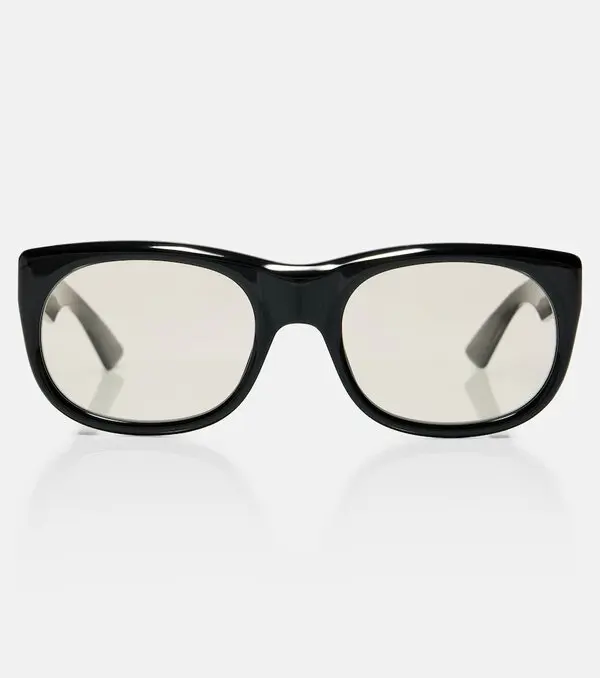 Saint Laurent Square Frame Sunglasses - Black