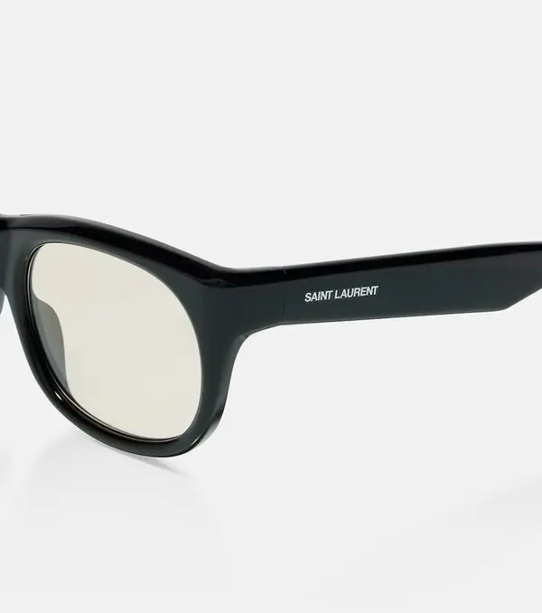 Saint Laurent Square Frame Sunglasses - Black