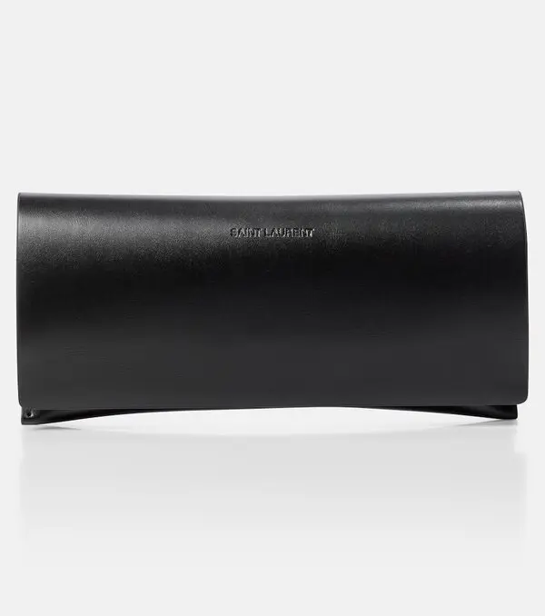 Saint Laurent Square Frame Sunglasses - Black