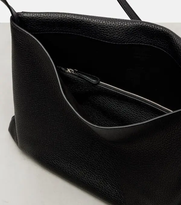 THE ROW Leather Messenger Bag