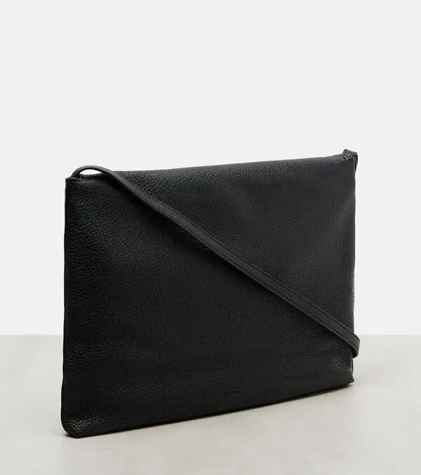 THE ROW Leather Messenger Bag