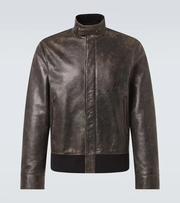 THE ROW Edrice Leather Jacket