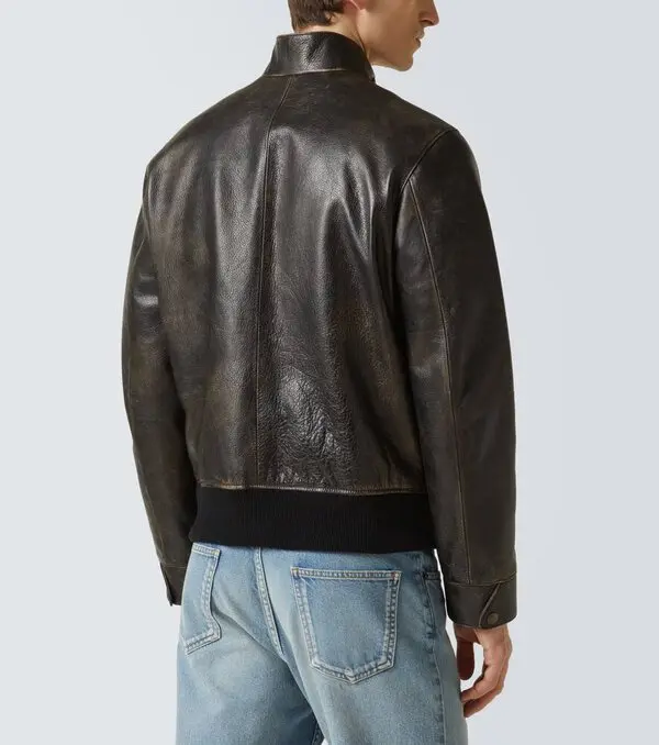 THE ROW Edrice Leather Jacket