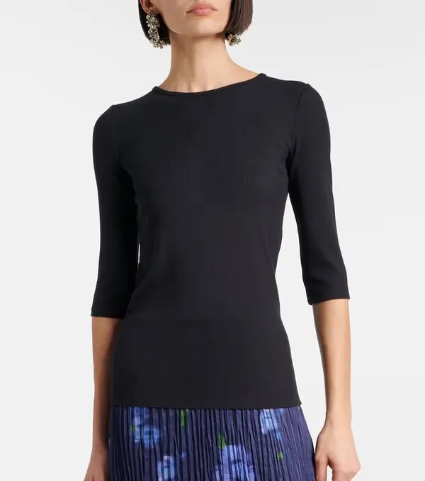 Vince Ribbed-knit Top