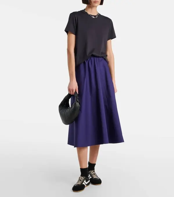 Vince Pima Cotton T-shirt - Blue