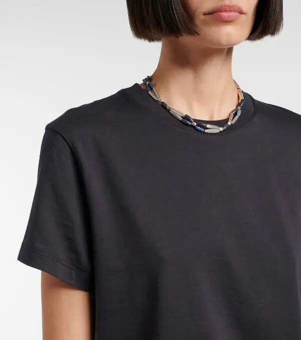 Vince Pima Cotton T-shirt - Blue