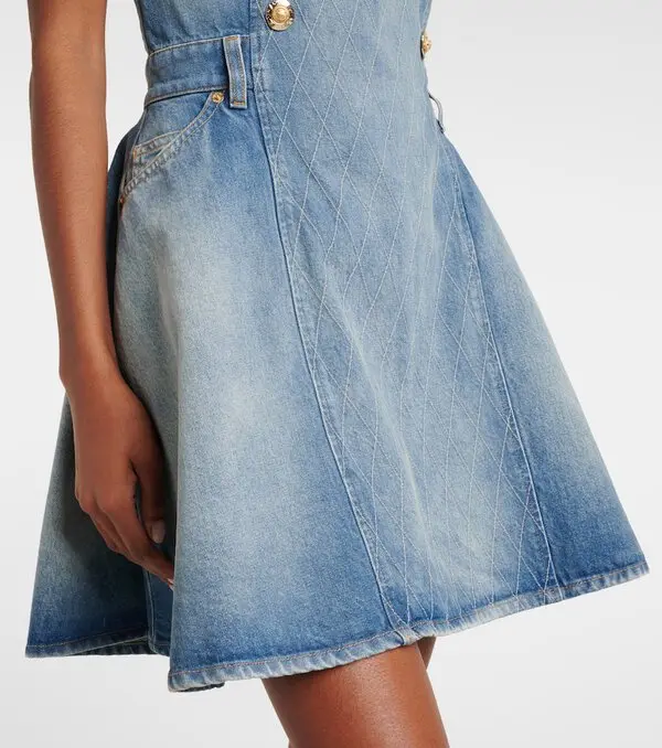 Balmain Denim Minidress