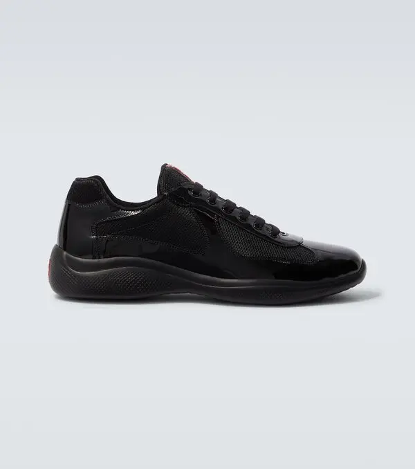 Prada Patent Leather Sneakers