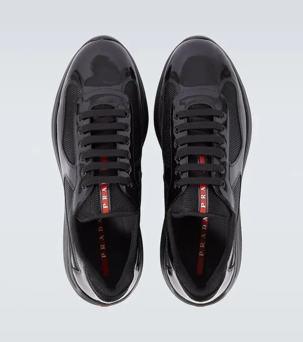 Prada Patent Leather Sneakers