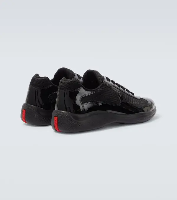 Prada Patent Leather Sneakers