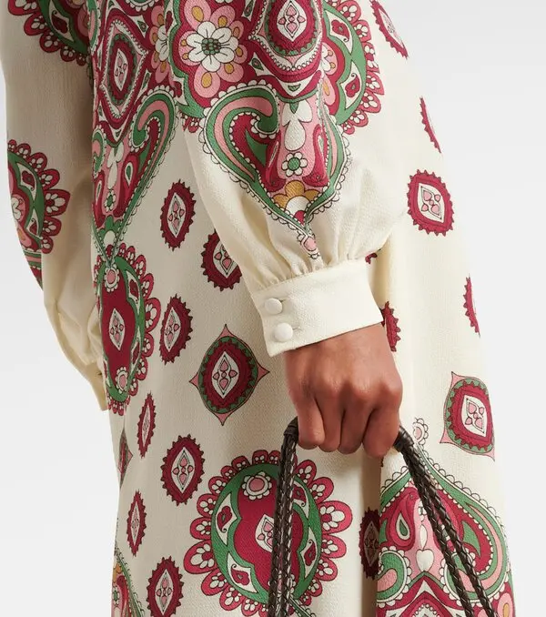 Etro Paisley Midi Dress