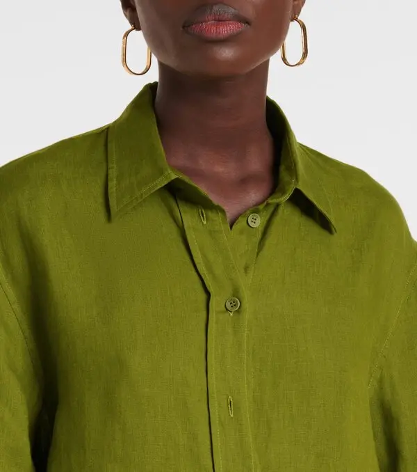 ERES Mignonette Linen Shirt - Green
