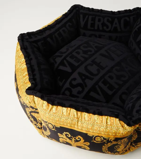 Versace I ♡ Baroque Small Cotton Dog Bed