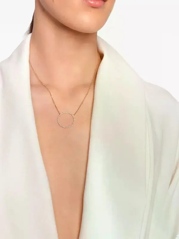 LARK & BERRY 14kt Yellow Diamond Pendant Necklace