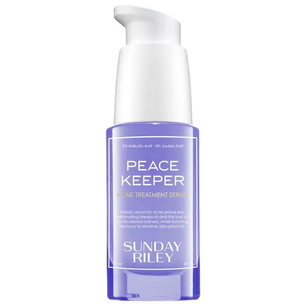 Sunday Riley Peacekeeper Azaleic And Salicylic Acid Acne Treatment Serum - One-color