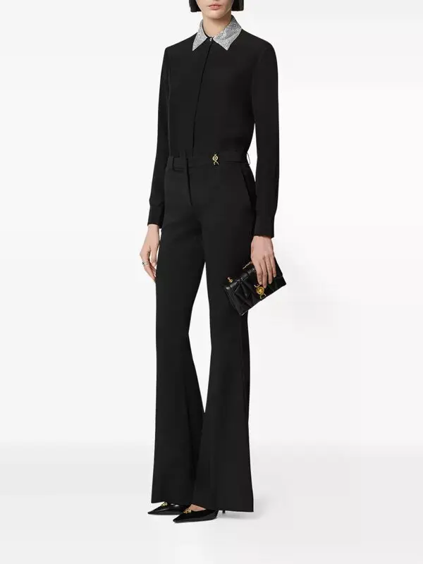 Versace Embellished-collar Shirt
