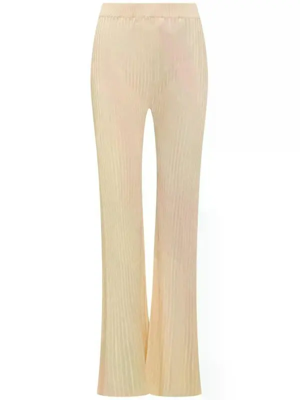 JIL SANDER Ribbed-knit Trousers