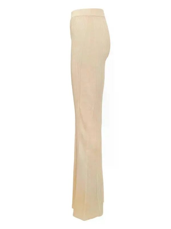 JIL SANDER Ribbed-knit Trousers