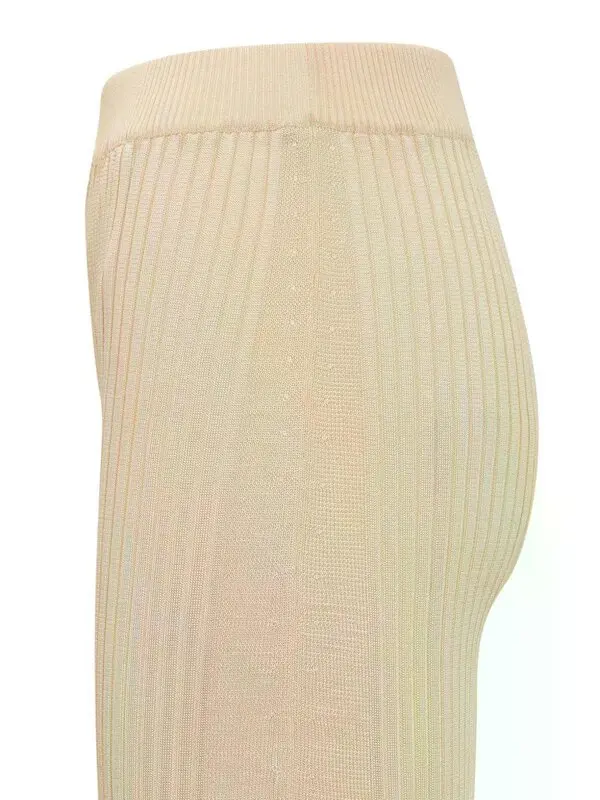JIL SANDER Ribbed-knit Trousers