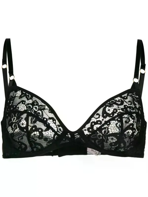 GILDA & PEARL Emilia Lace Bra - Black