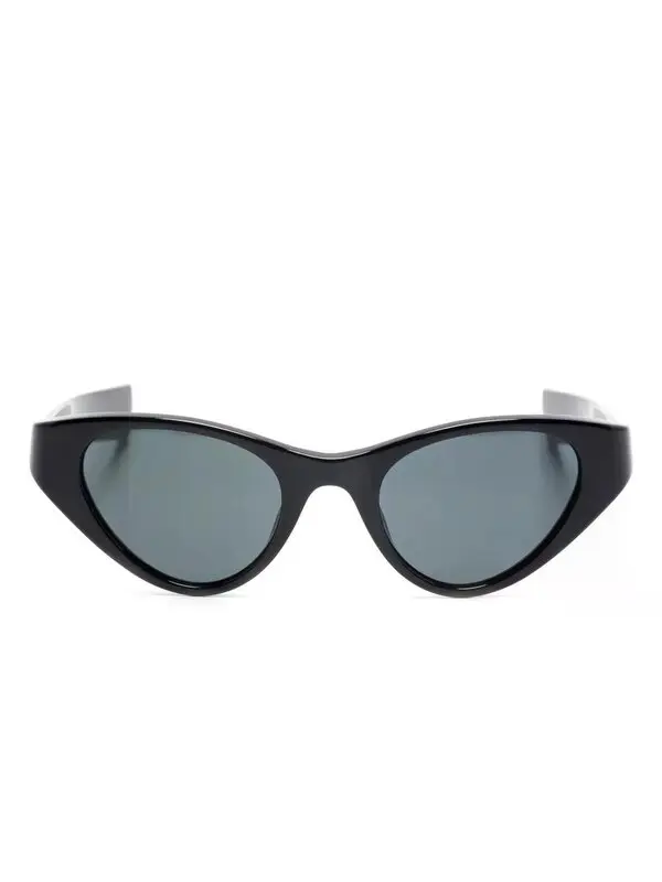 Saint Laurent Cat-eye Frame Sunglasses - Black