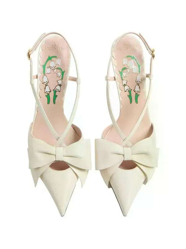 Valentino Garavani Kidskin Slingback Pumps 85mm