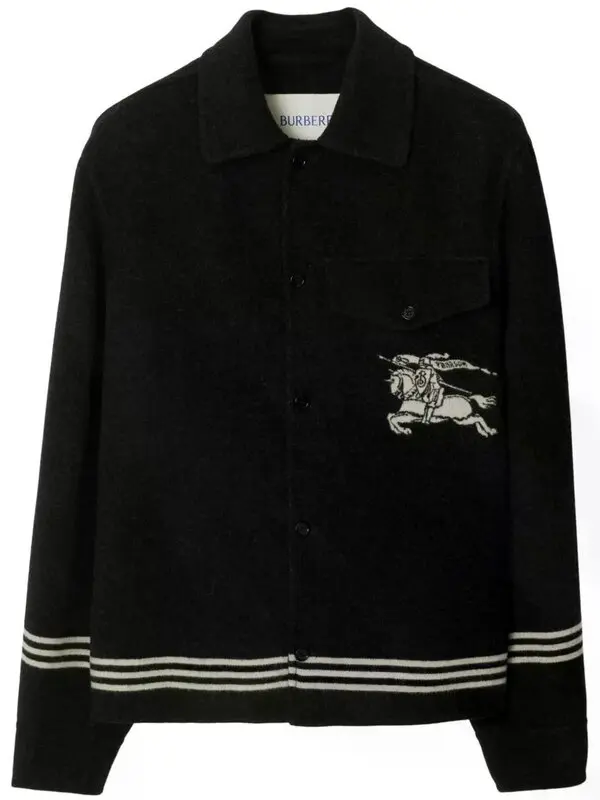 Burberry Ekd Wool Overshirt