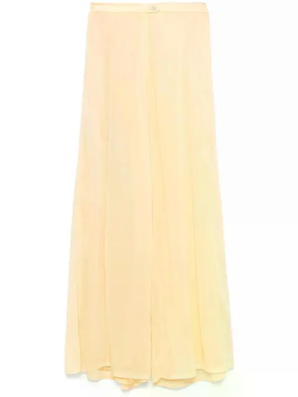 FORTE_FORTE Wide-leg Trousers - Orange