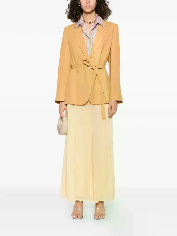 FORTE_FORTE Wide-leg Trousers - Orange