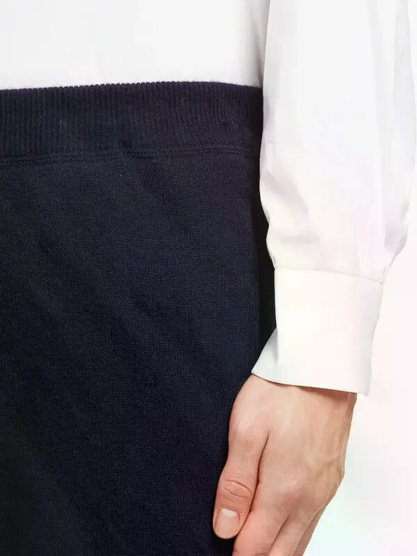 Prada Cashmere Track Pants - Blue
