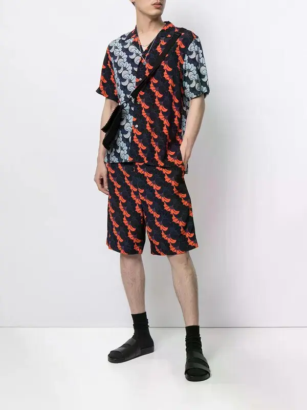 PORTS V Floral-print Bermuda Shorts