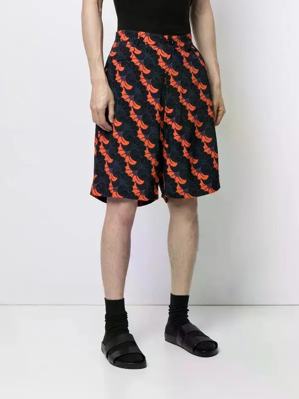 PORTS V Floral-print Bermuda Shorts