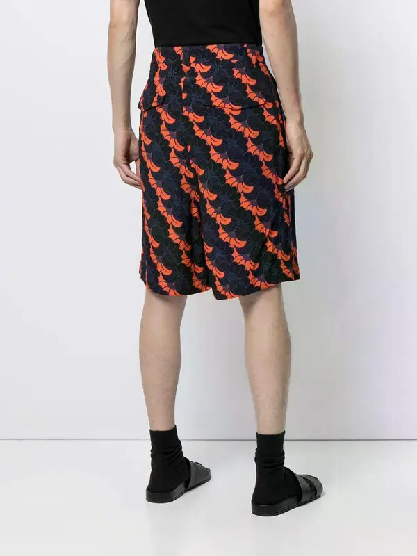 PORTS V Floral-print Bermuda Shorts